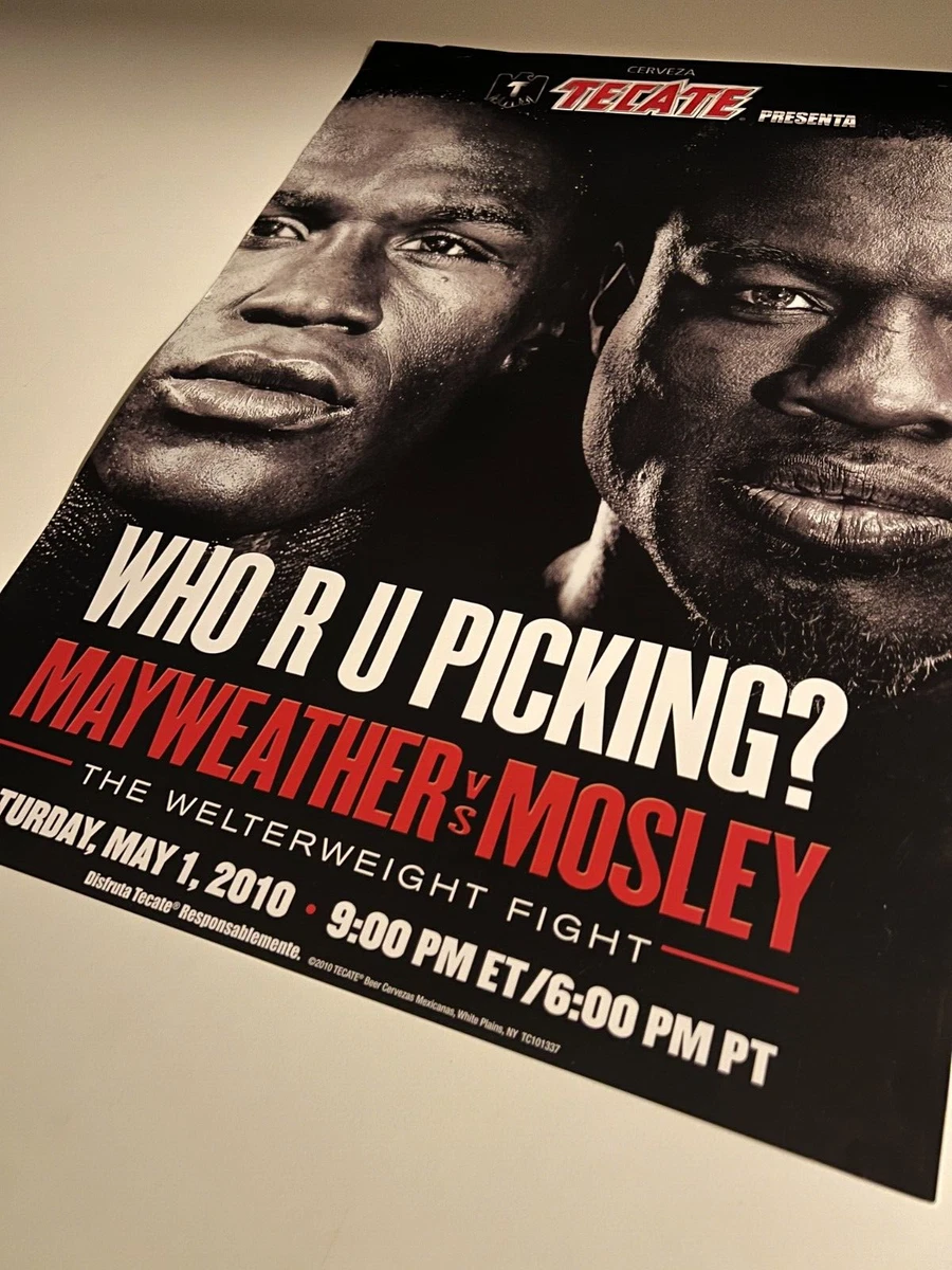 Mayweather Vs Mosley Poster
