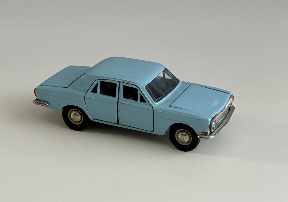 1978 Russian Soviet USSR Car Model 1:43 Volga Gaz 2401 A14 Blue ...