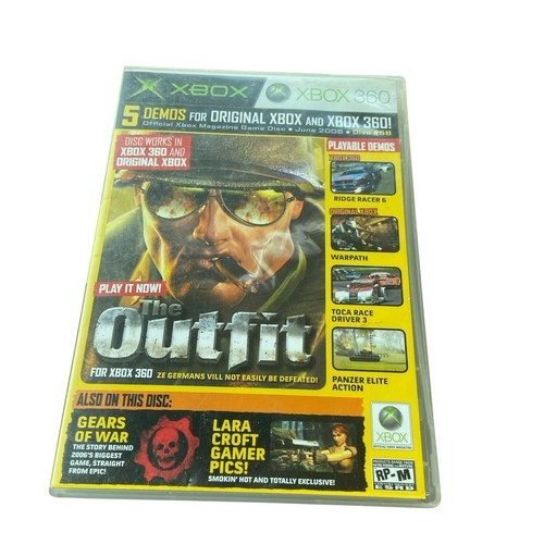Official Xbox Magazine Demo Disc #58 June 2006 Complete Copy The Outfit ...