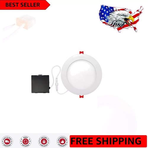 Bright 6-inch LED Recessed Light Fixture for Bathroom - Dimmable and ...