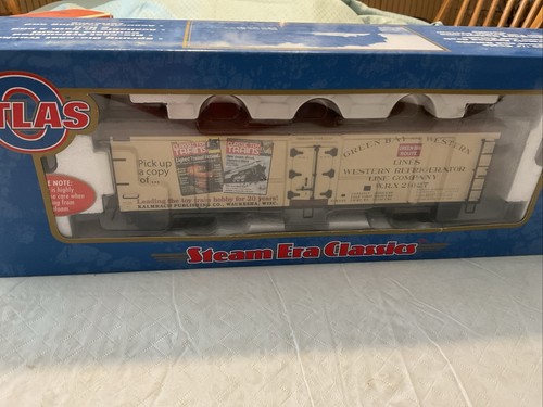 Atlas #8184, O scale, Classic Toy Trains 3-Rail Wood Reefer Car NIB, | eBay