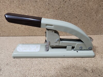Vintage Swingline 113 Strong Arm Heavy Duty Book Stapler Tan Made in ...