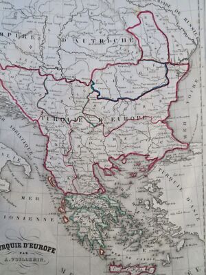 1900-Now - Map Of Balkan
