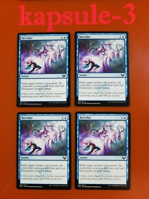 4x Resculpt | Strixhaven School of Mages | MTG Magic Cards | eBay