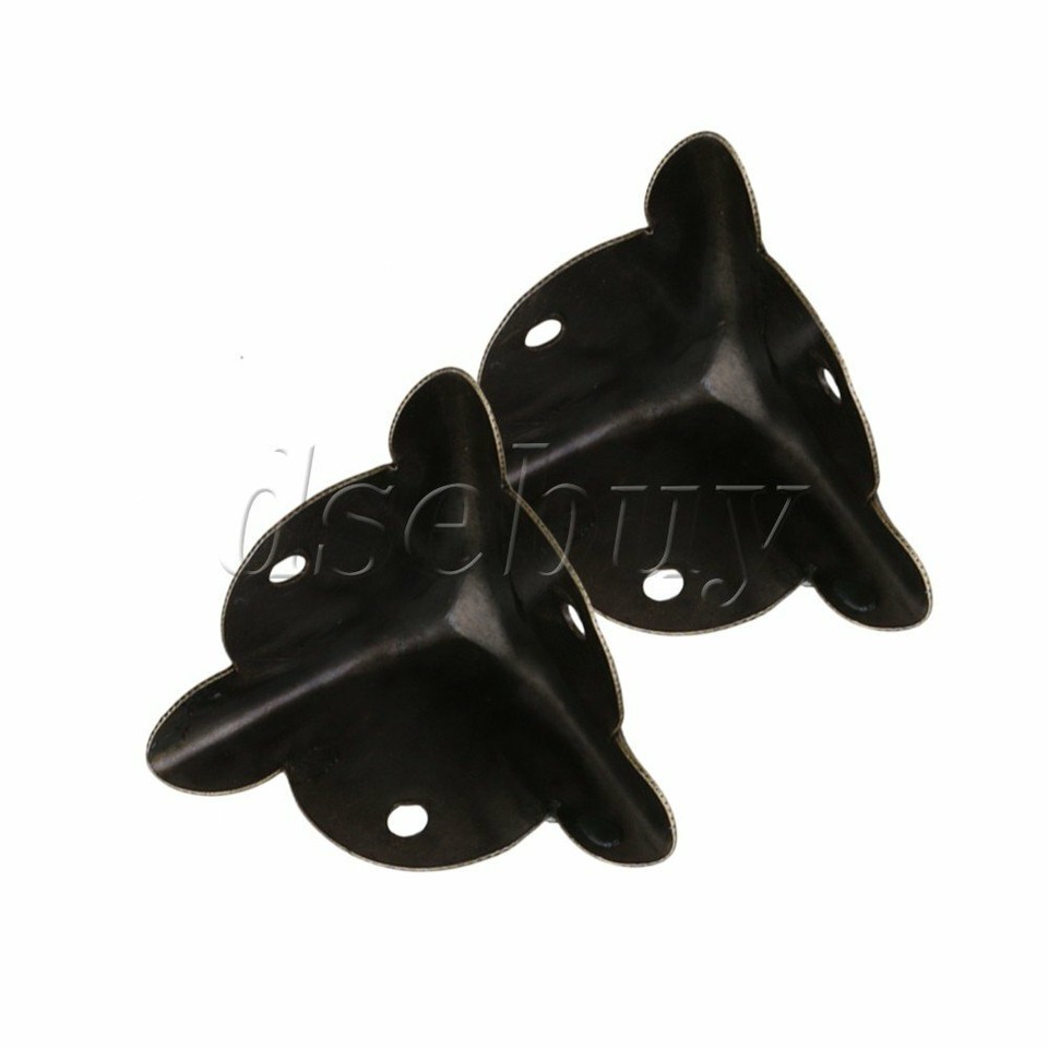 20pcs Vintage Metal Decorative Corner Bracket for Chest Case Box ...