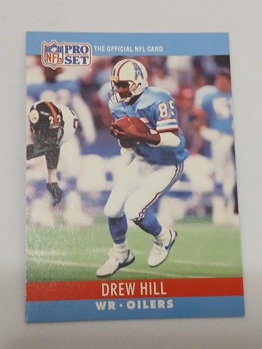 Drew Hill Houston Oilers 1990 Pro Set Card #122 | eBay