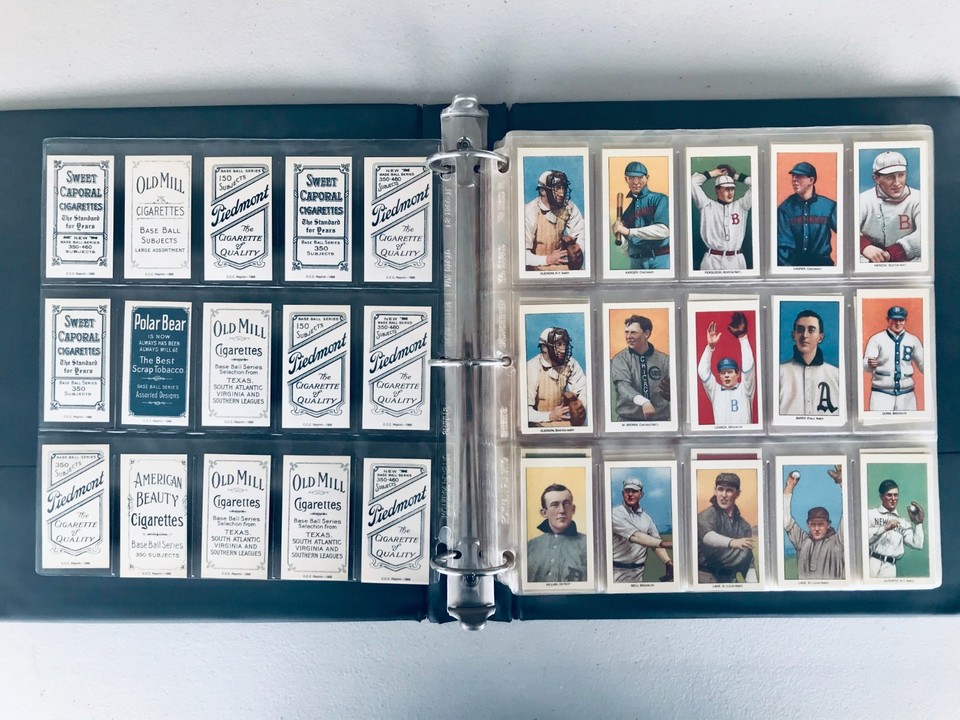ULTRA Rare 1988 523 Reprint T206 Baseball Cigarette Cards | eBay