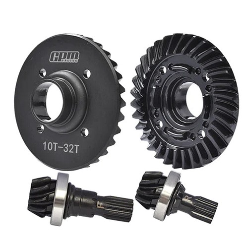 GPM Medium Carbon Steel 32/10T Front / Rear Diff Gear Set for 1/5 XRT ...