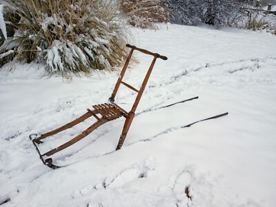Large Norwegian Kicksled | eBay
