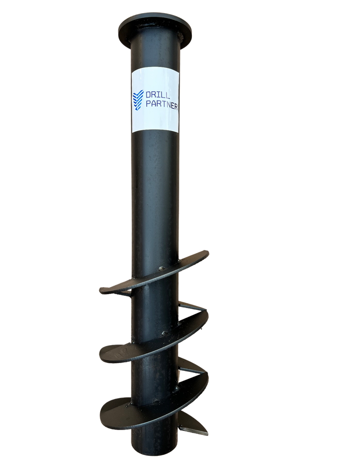 DRILLPARTNER Hand Auger Water well Earth 4"-7" and 3-60ft +BAILER/ CLAY ...