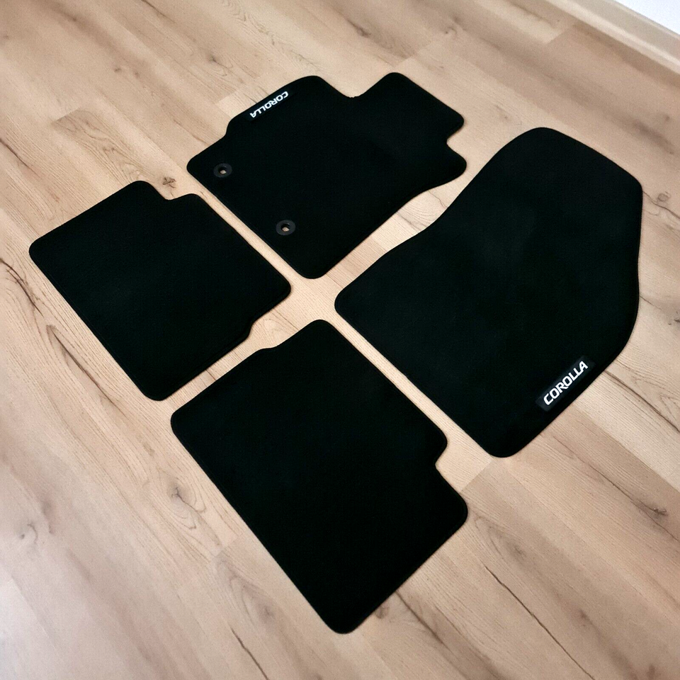 Car Floor Mats Velour For Toyota Corolla Waterproof Carpet Auto Liners ...