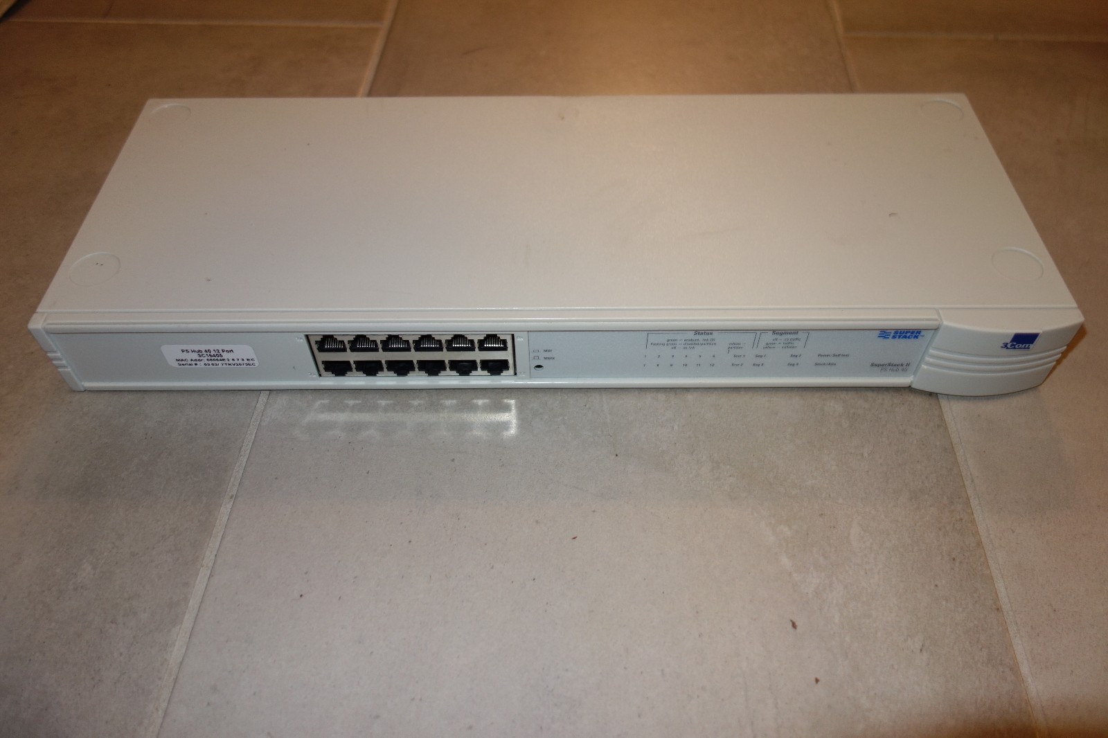 3Com SuperStack II PS Hub 40 24 Port | eBay
