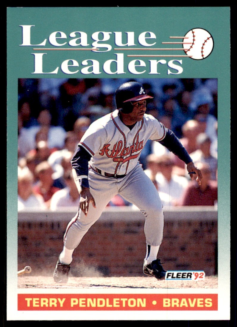 1992 Fleer Terry Pendleton Baseball Cards #691 | eBay