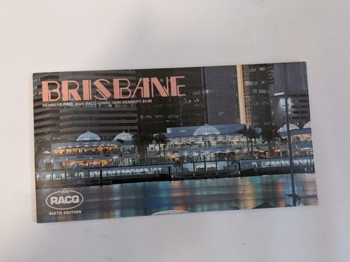 RACQ Road Map - Brisbane 1990 6th Edition | eBay