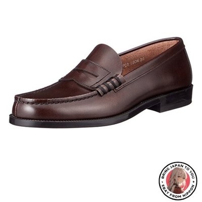 New Haruta 906 Men's Genuine Leather 3E Loafers Dark Brown 30.0cm | eBay