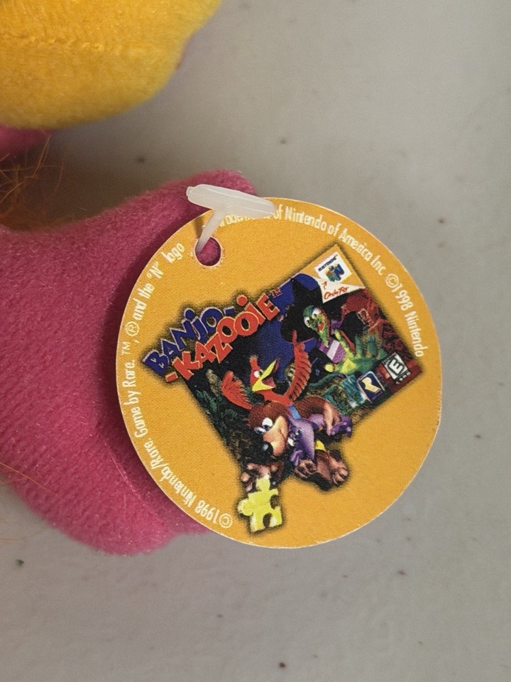 1998 Banjo-Kazooie 6'' MUMBO-JUMBO PLUSH Video Game Rare Nintendo w ...