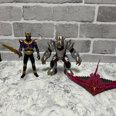 Kamen Rider Ryuki Mirror Monster Metal Geras Kuuga Figure Used 80cm | eBay