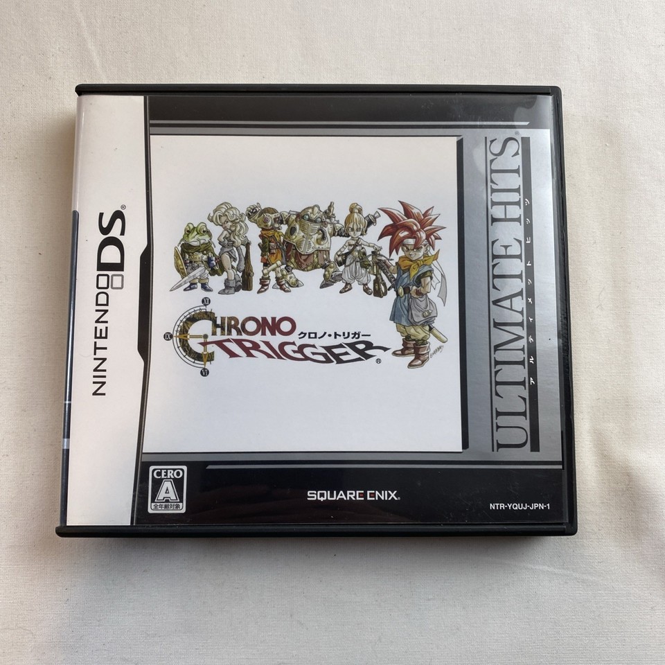 Chrono Trigger CIB Complete with Cartridge Case and Manual Nintendo DS ...