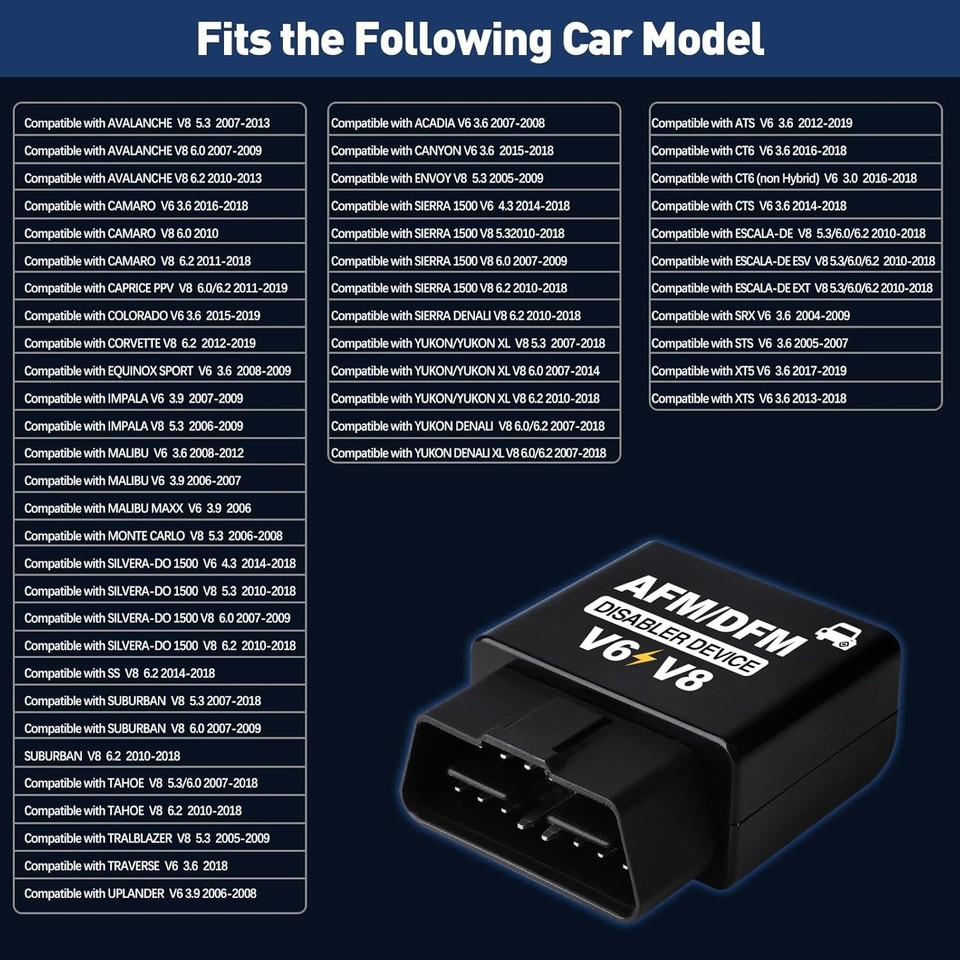 Compact AMF Disabler for GM V6/V8 – Upgrade Your Engine Experience ...