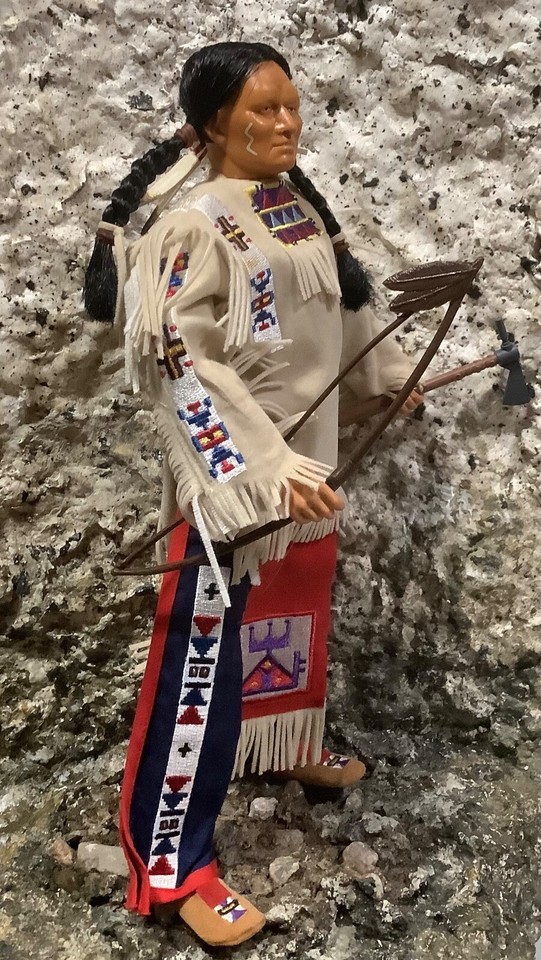 1/6 Western Frontier Dog Soldiers Cheyenne Warrior in Buckskins w/Bow ...