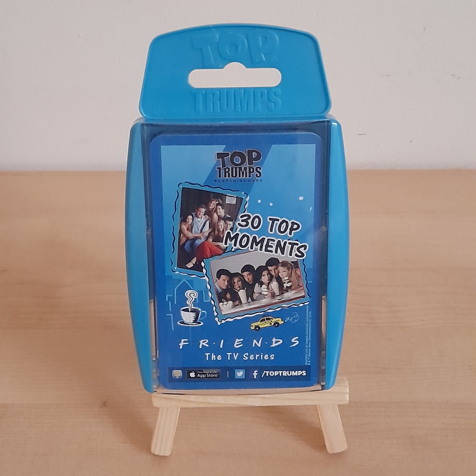 Winning Moves Top Trumps Friends Game 30 Top Moments Board Card ...
