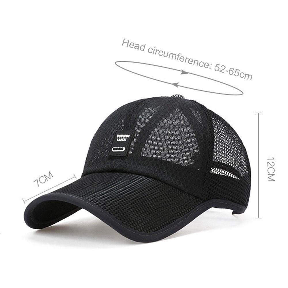 Fashion Summer Sunscreen Hats Full Mesh Hats Sun Protection Caps ...