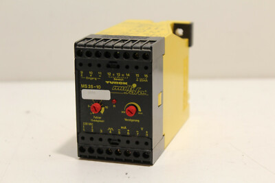 Turck MS25-10 Multisafe Tachometer | eBay
