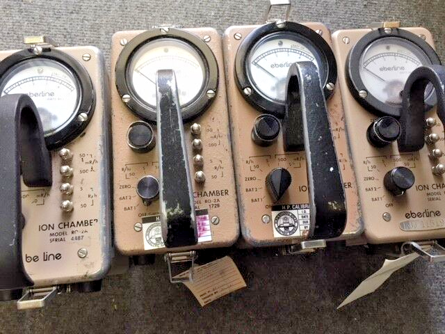 Lot of 5 Eberline RO2-A Ion Chamber Detectors for parts. Can be ...
