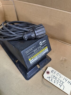 MILLER Stock # 194744 RFCS 14HD TIG FOOT CONTROL. # 2274 USED TESTED ...