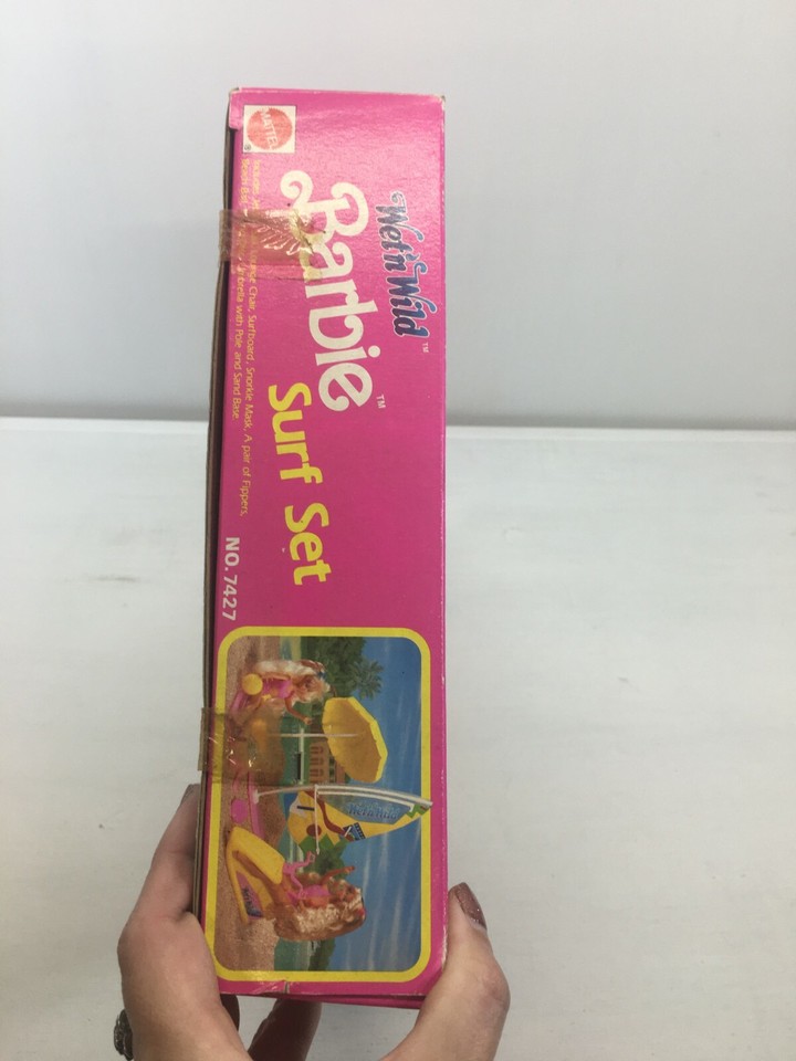 Barbie Wet 'n Wild Surf Set New in Box 7427 1989 | eBay