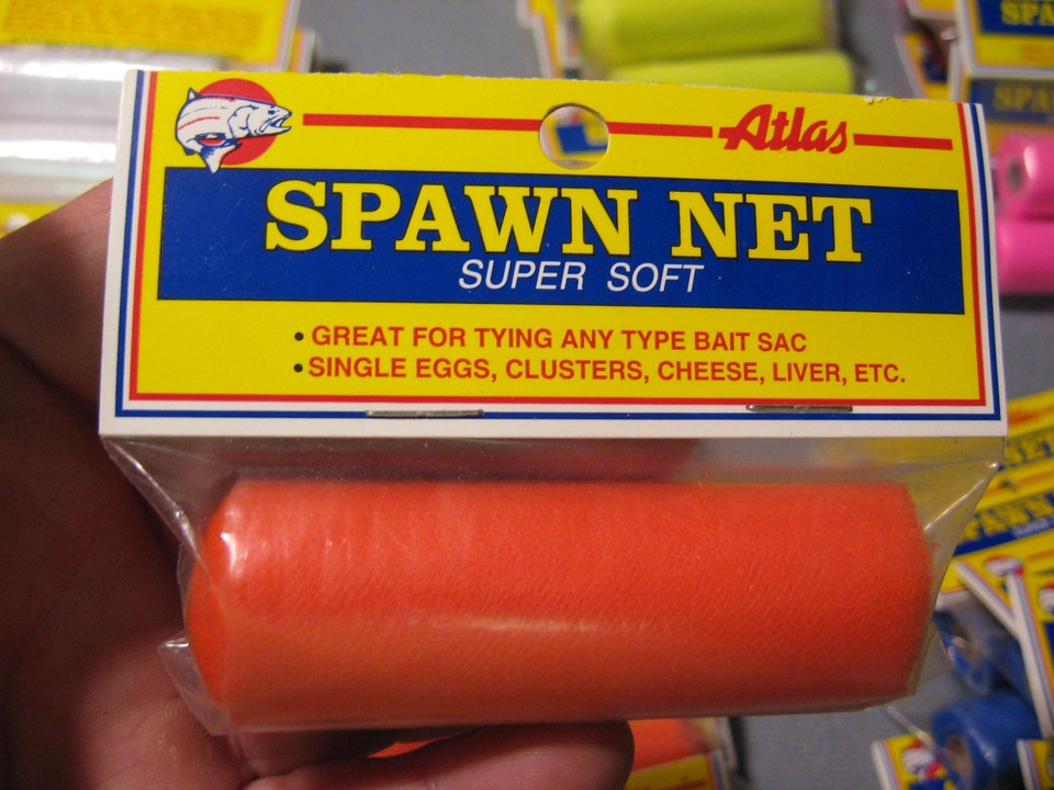 Atlas Mike's Bait Sac Super Soft Nylon Spawn Net Egg Sack Netting ...