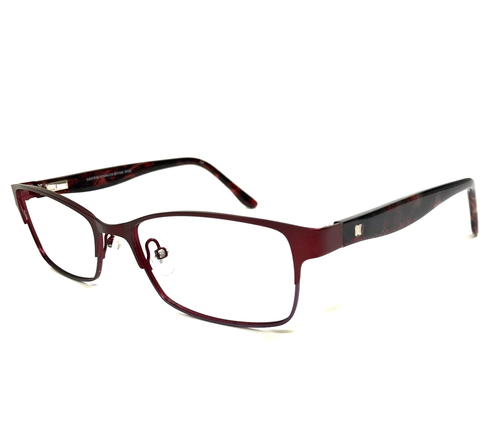 BCBGMAXAZRIA Eyeglasses Frames BRYNNE WINE Red Cat Eye Full Rim 54-17 ...