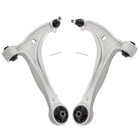 8X Front Lower Control Arms Kit Sway Bar TieRods for 05-10 Honda ...