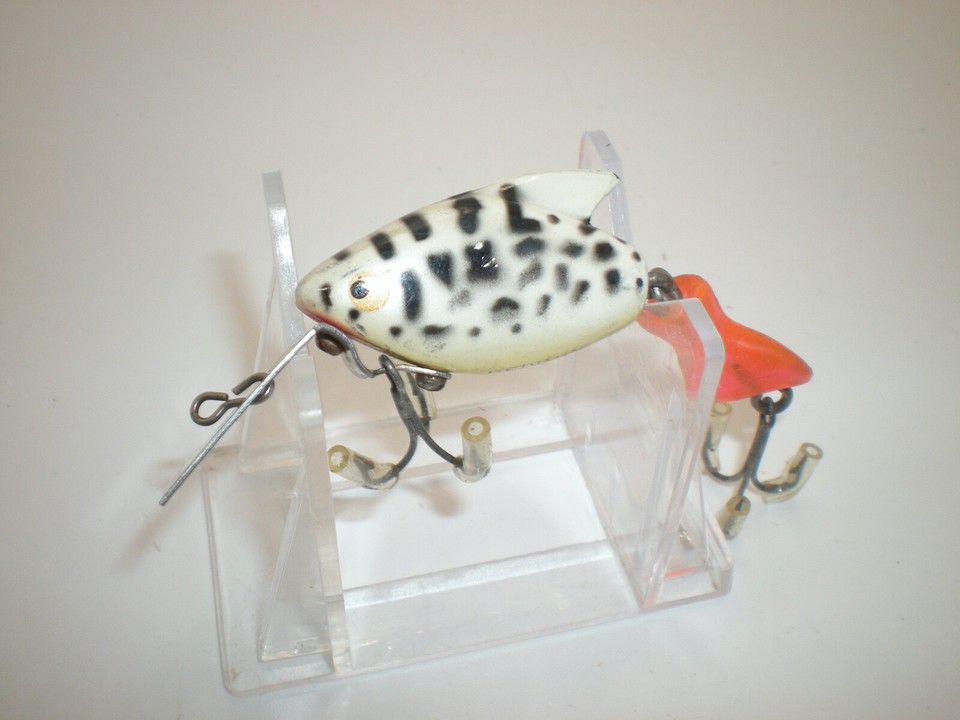 Vintage Heddon Firetail Sonic Fishing Lure - Coachdog Gold Eyes - Good ...