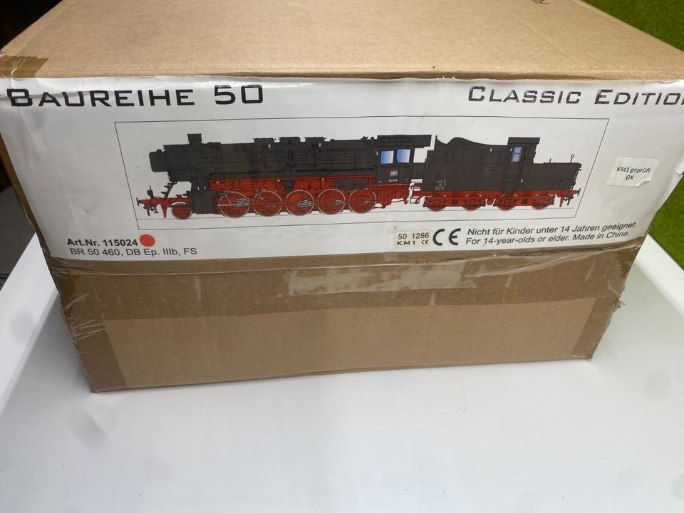 KM1 BR50 -GAUGE 1 LOCOMOTIVE ESU Digital | eBay