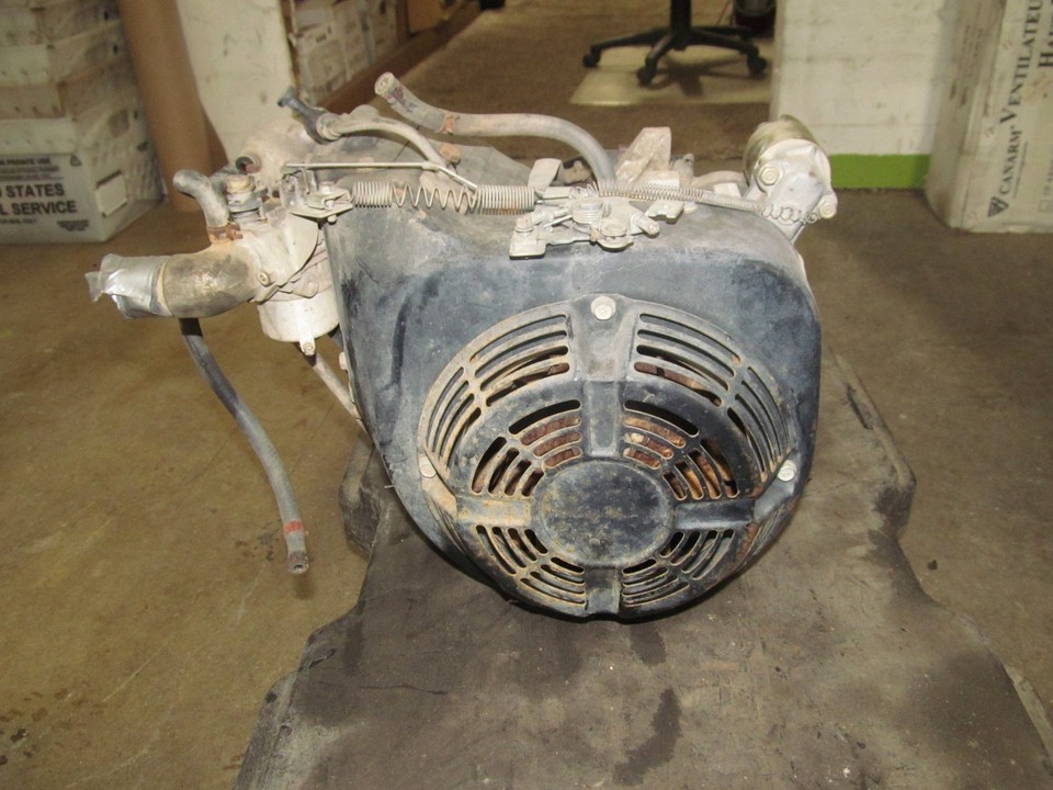 88-90 JOHN DEERE AMT 622 GATOR COMPLETE ENGINE MOTOR WITH STARTER +CARB ...