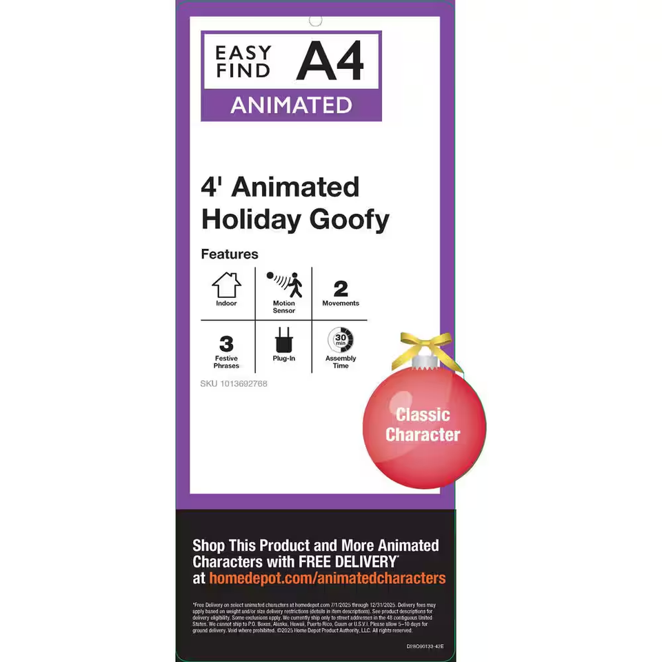 *NEW* Disney Animated Christmas Animatronics Minnie Mickey Olaf Goofy ...