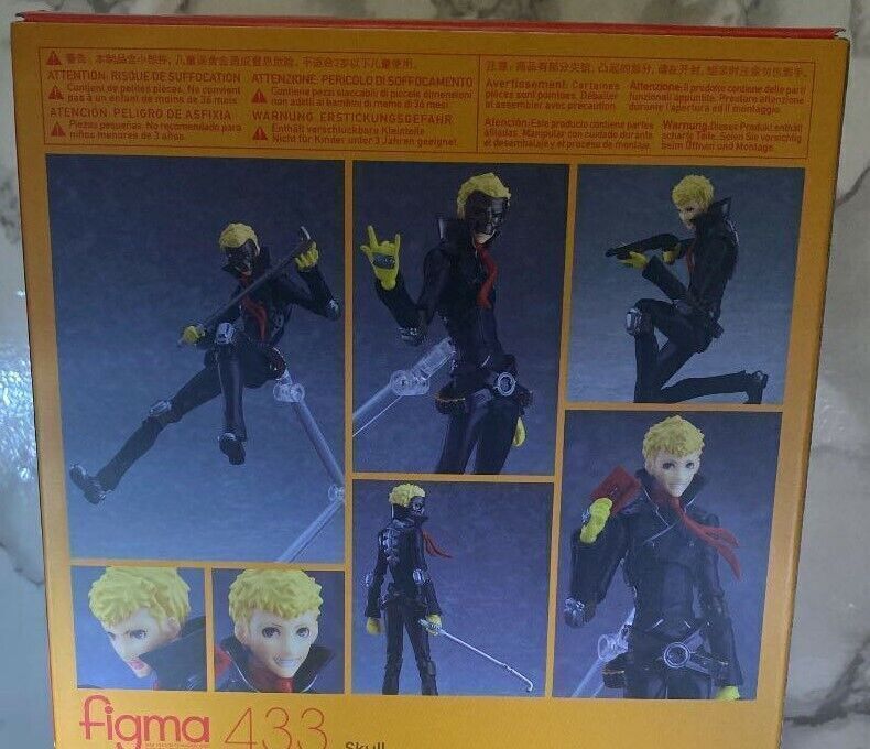 Max Factory Persona 5 the Animation Sakamoto Ryuji Skull Action Figure ...