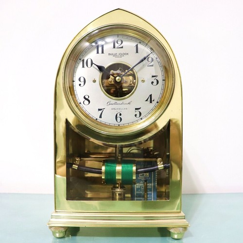 BULLE ARCH Mantel Clock Beveled Crystals! C1926 Electric Magnetic ...