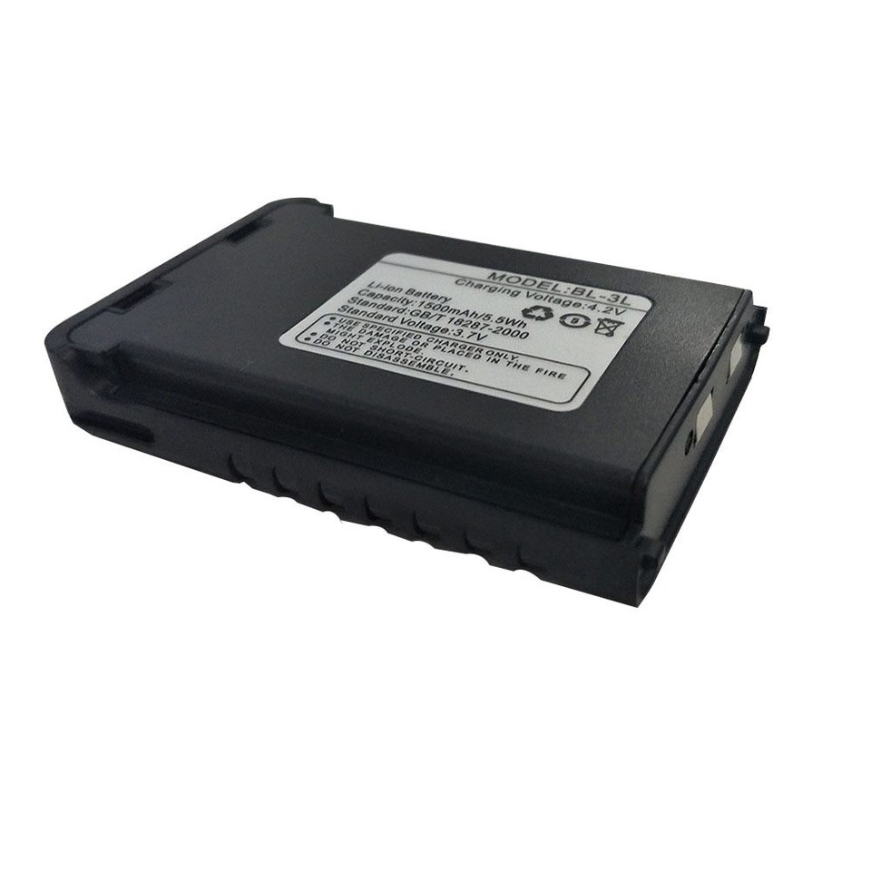 BL-3L 1500mAh Li-ion Battery Pack for BaoFeng BF 3R+ 3R plus Walkie ...