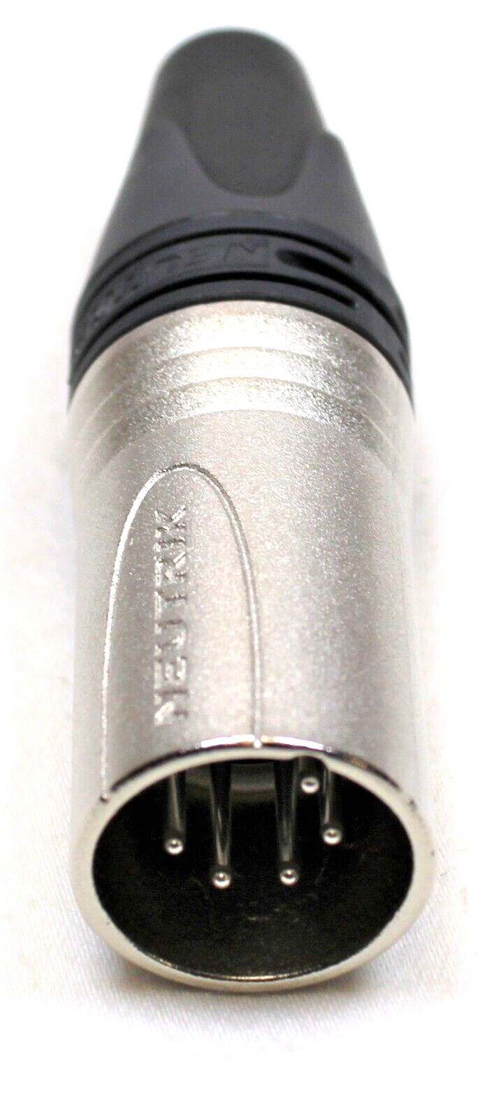 (2) Two Genuine NEUTRIK NC5MXX 5-Pin DMX Male XLR Cable Mount Connector ...