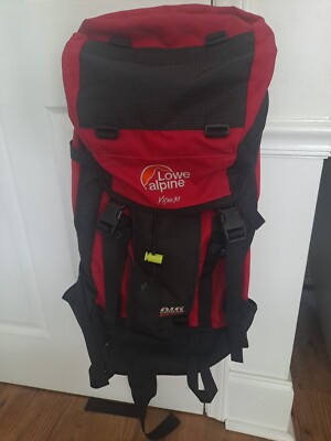 Backpack Lowe Alpine Vision 40, Red, Easy to Carry NICE CONDITION | eBay