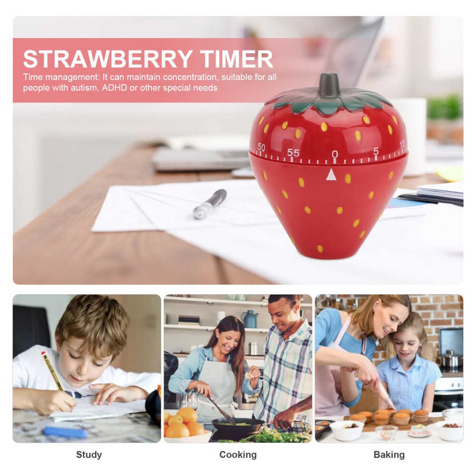 Strawberry Timer Programmable Outlet Alarm Clock Timers for Kids | eBay