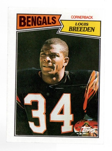 1987 Topps #197 Louis Breeden Near mint or better | eBay