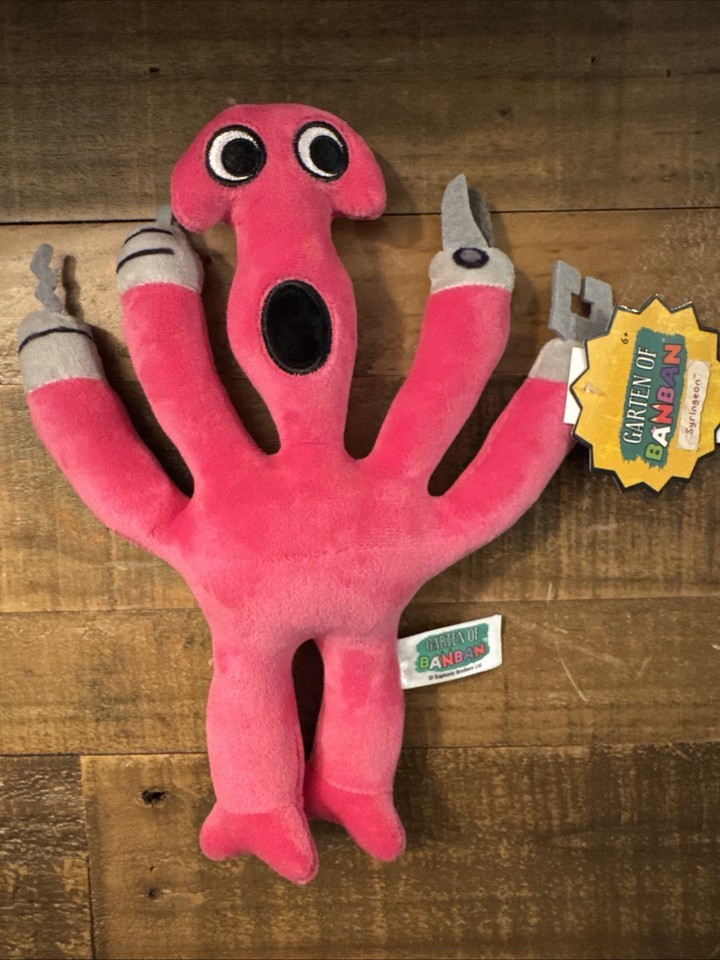 PhatMojo Garten of Banban BitterGiggle Flumbo Syringeon Plush Lot SET ...