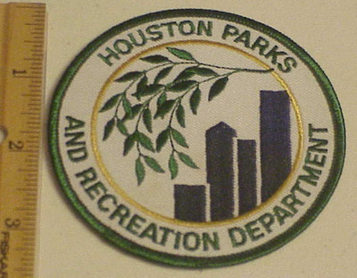 HOUSTON PARKS AND RECREATION DEPARTMENT TX TEXAS PATCH NEW FREE ...