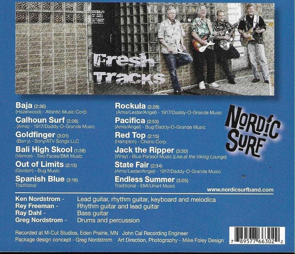 Fresh Tracks by Nordic Surf (CD) | eBay