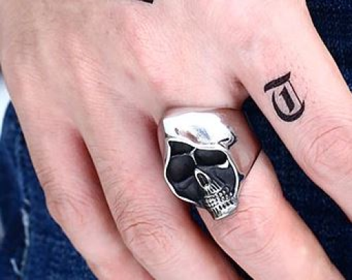 Grim Reaper Ring Horror Gothic Punk Biker Ghostface Evil Spirit Jewelry ...