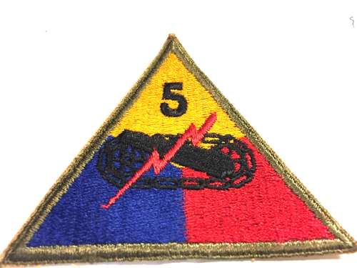 US Army 5th Armored Div. sew-on color patch | eBay