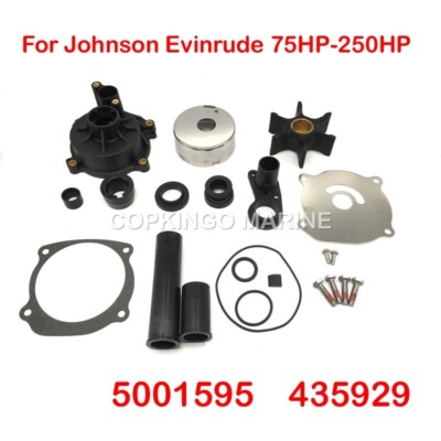 Water Pump Impeller Kit 5001595 for Johnson Evinrude OMC outboard 75 ...